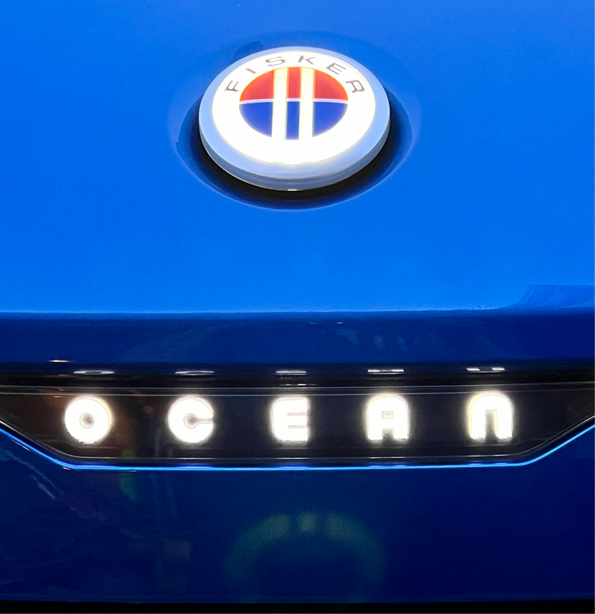 Fisker Ocean Lighted Ocean & Fisker Logo Harness Mod – Electrified Ocean